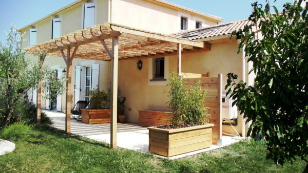 Clôture et construction bois Montélimar Dieulefit Nyons terrasse ...